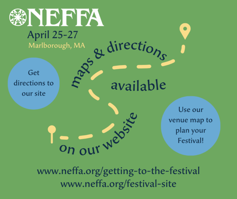 Reminder: venue maps and directions – New England Folk Festival Association